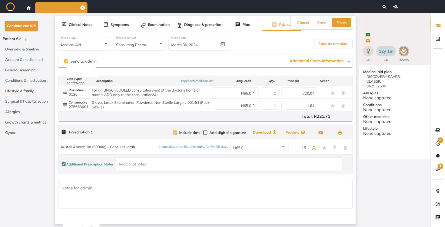 Healthbridge Clinical EHR (Electronic Health Record)